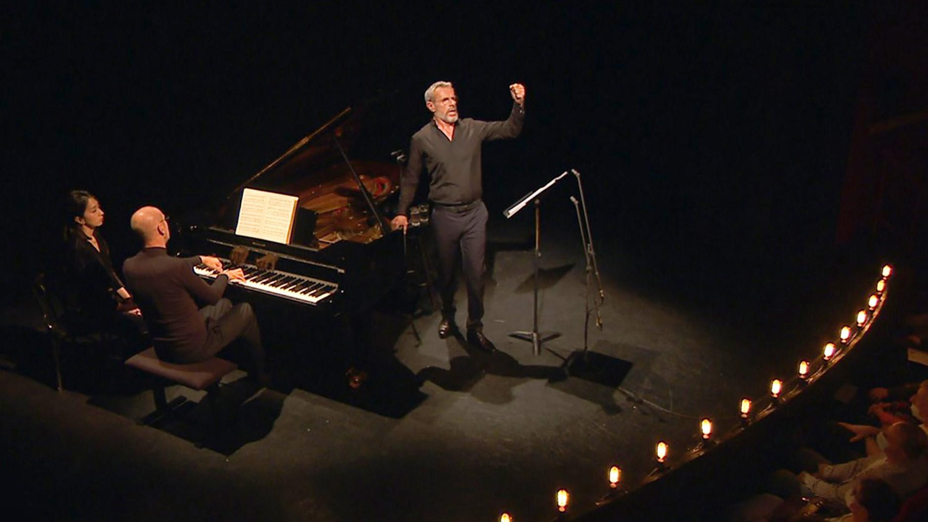 CONCERT LAMBERT WILSON ET ROGER MURARO AU FESTIVAL DE PARIS : pack de ...